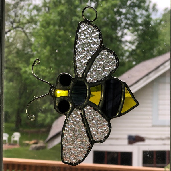 Beveled Sea Shell Stained Glass Panel - Etsy