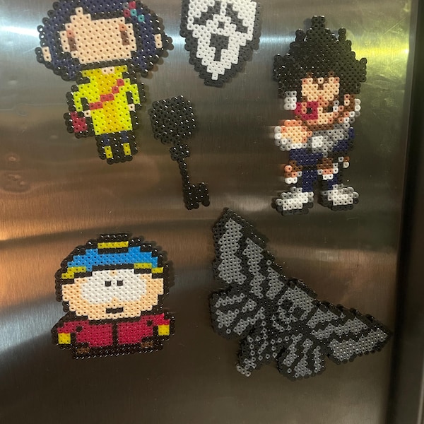 CARTMAN PERLER MAGNET: Handmade to Order With Fuse Beads, South Park ...