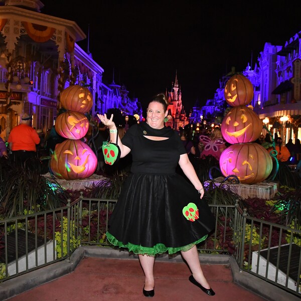 Magical Rose-batb-disneybound-dapper Day-novelty Circle Skirt - Etsy