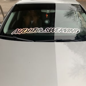 Made You Look Street Car Club Windshield Rear Window Decal Car - Etsy