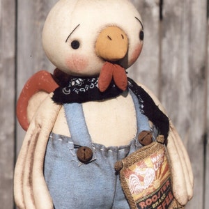 Primitive Big Boy Bunny PATTERN - Etsy