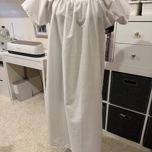 Digital PDF Pattern for Regency Dress Drawstring Neckline and Waist ...