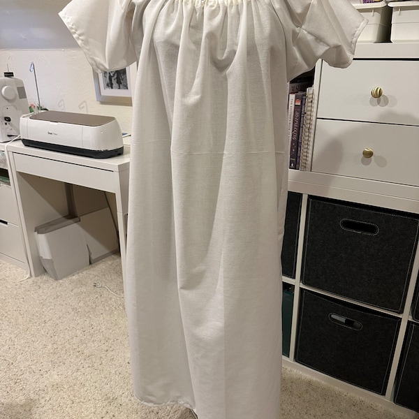 Digital Pattern - PDF - Regency Chemise - 18th Century Shift Historical ...