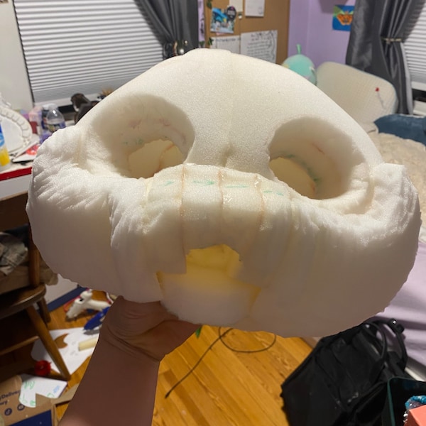 Kemono Head Base Pattern - Etsy