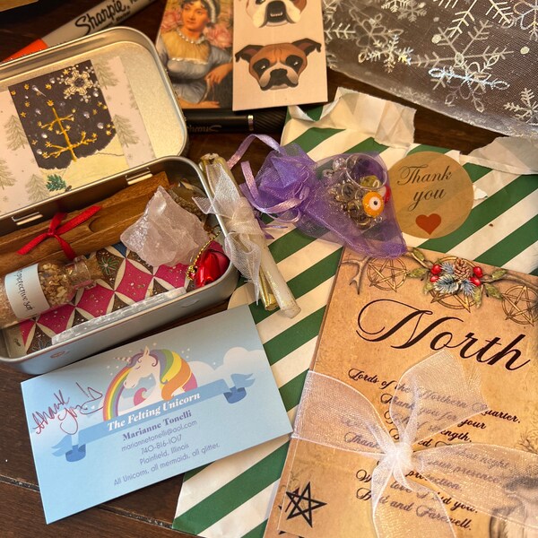 Mini Yule Set, Mini Yule Tin Set, Mini Yule Kit - Etsy