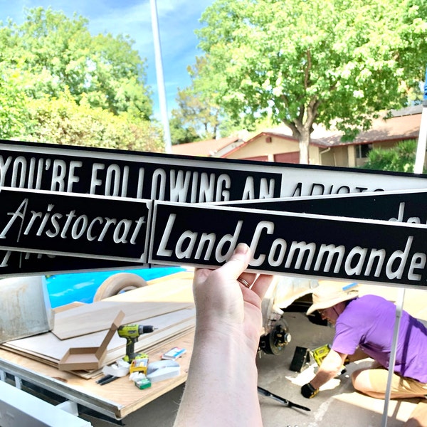 Aristocrat Trailer Keychain - Etsy