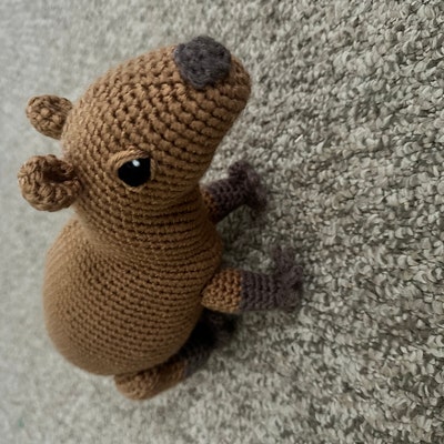 PATTERN PDF Amigurumi Toy Crochet Capi, the Capybara - Etsy