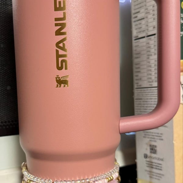 Deep Purple Stanley Bracelet Stack Accessories - Purple With Teal - Etsy