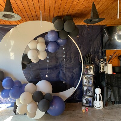 8ft Half Moon Backdrop Digital Template - Etsy