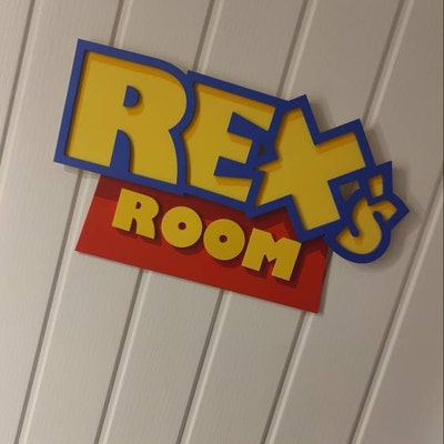 Toy Story Style Personalised Name Sign .. Any Name Made to Order - Etsy