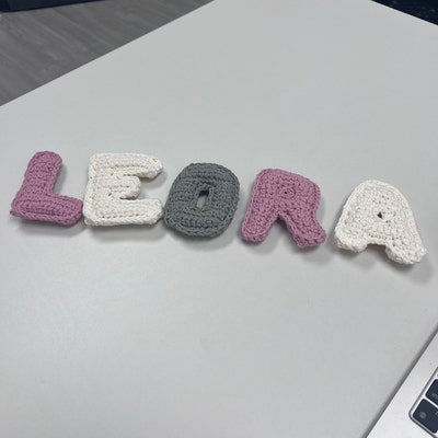 Alphabet and Math Bundle Crochet Patterns Soft Plush Letters Soft Plush ...