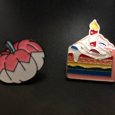 Pumpkin Pin Halloween Gift Enamel Pins Set Hard Enamel Pin Cute Kawaii ...