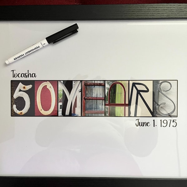 Personalized Farming Tractor Graduation Unique Alternative Guestbook ...