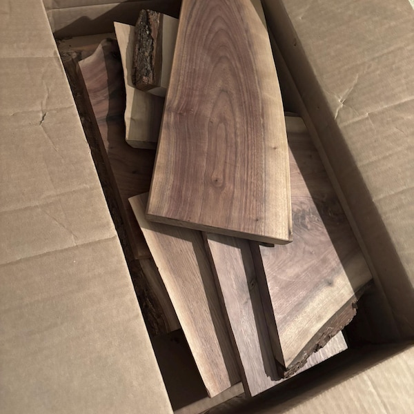 Live Edge Waterfall Kitchen Island | Custom Wood Island | Solid Wood ...