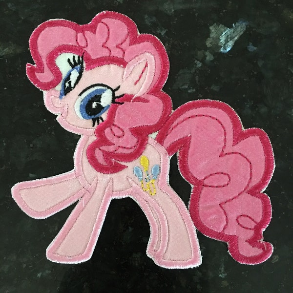 Pink Pony Applique Embroidery Design - Etsy