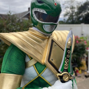 Helmet Green Ranger Mmpr free Shipping - Etsy