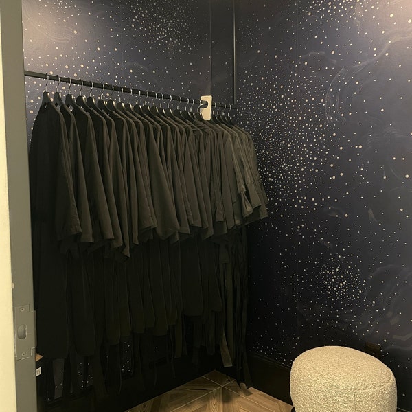 Ceiling Clothes Rack// Clothing Rack // Ceiling Rack // Ceiling Storage ...