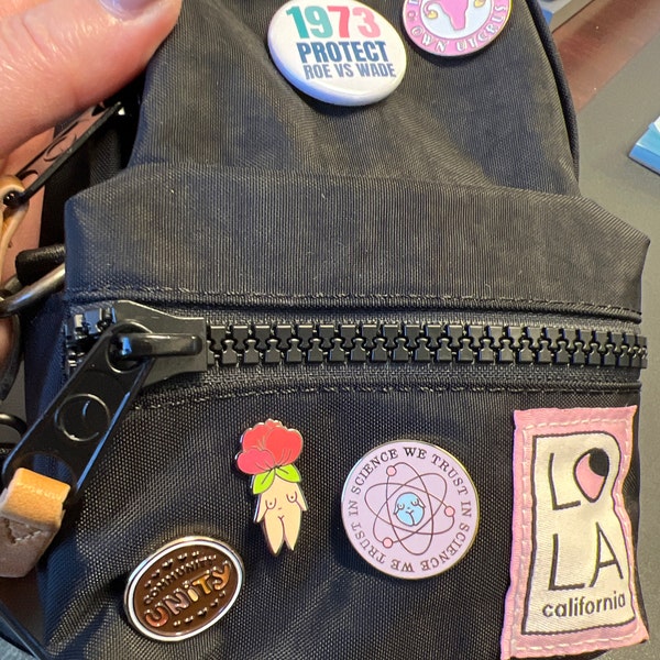 Science Enamel Pin Feminist Art- "in Science We Trust" Cute Science ...