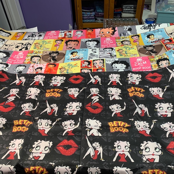 Panel of Pin up Girls Polyester Upholstery Fabric 45x45 Cm or 70x70 Cm ...