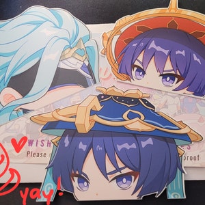 Huohuo Peeker Holographic Sticker Honkai Star Rail Sticker - Etsy Canada