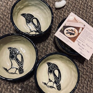 Snake Spirit Tray Black Sgraffito/shiny Glaze White Clay | Etsy