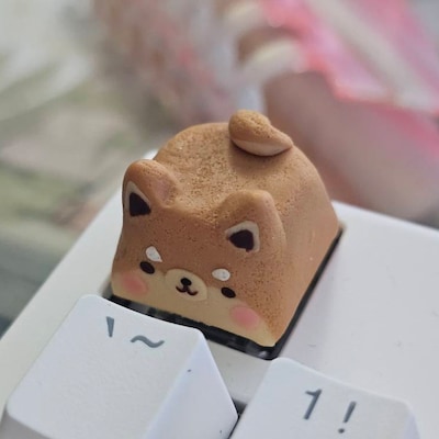 Breakfast Bread Egg Cat Artisan Key Cap Cute Keycap - Etsy