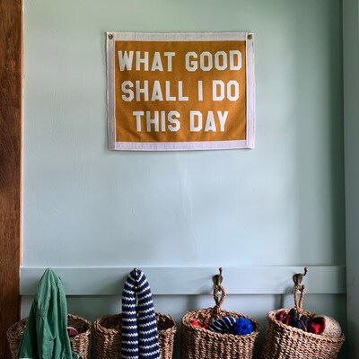 Custom Printed Felt Banner Felt Pennant Flag Banner Vintage Banner Wall ...