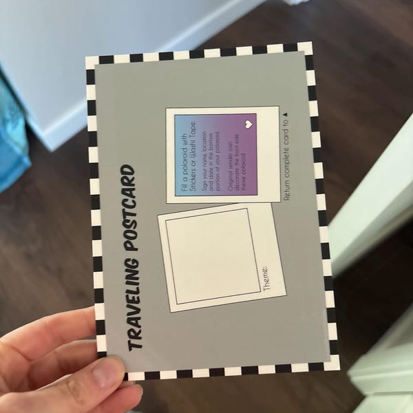 Traveling Postcards (TPC) Polaroid Theme - Etsy