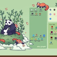 Moth Magic Computer Desktop Theme Background Wallpaper Organizer Set ...