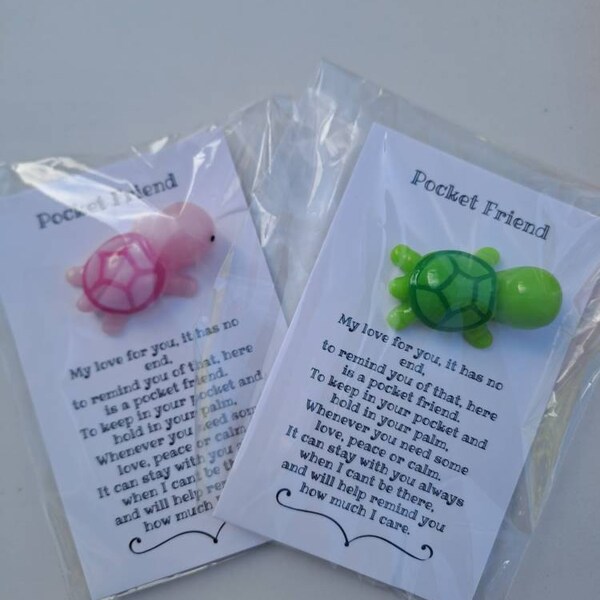 Turtle Pocket Hug. Pocket Hug. Pocket Bear. Comfort Gift. Get Well Soon ...