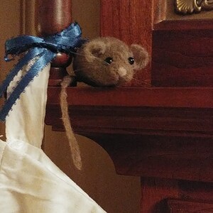 Needle Felted Life Size Mouse Brown Mouse Mouse Statue - Etsy