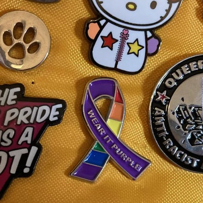 Set of 4 Gay Buttons Vintage Remake LGBT Pin Badges Revolutionary ...