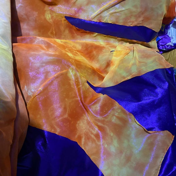 Praise on Fire Bundle 4 Flag Sets 8 Flags Worship Flags, Dance Flags ...