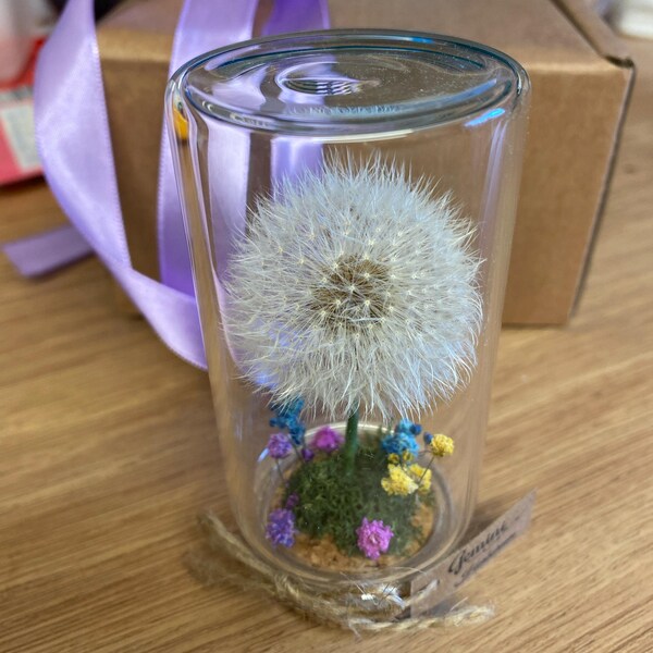 Personalised Real Dandelion Ballpoint Pen, Dandelion Teacher Gift ...