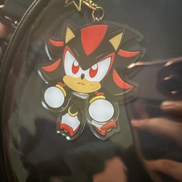 Sonic Dangling Acrylic Keychain: Sonic, Shadow, Tails, Amy, Knuckles ...
