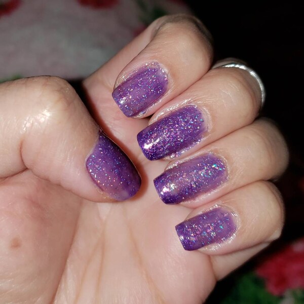 P•O•P Polish "the Fallen" Nail Polish Quick Dry Falling Leaves Thermal ...