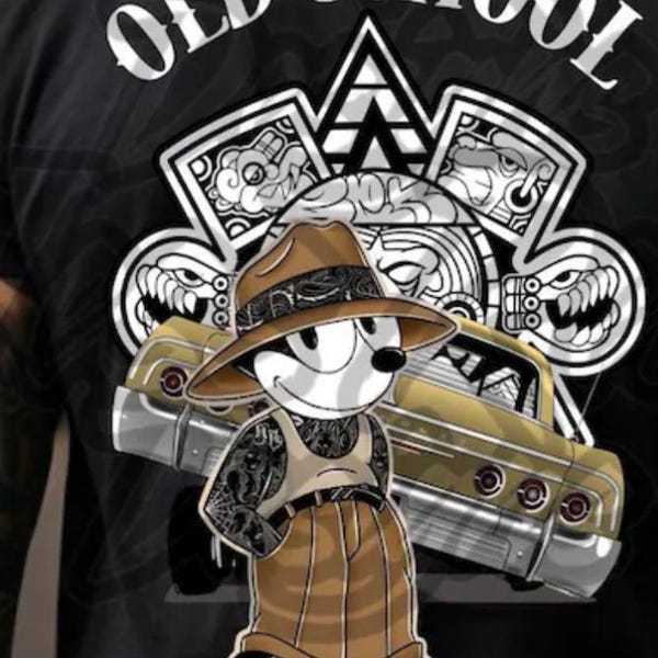 Chicano Art Png File for Black Shirts Only - Etsy
