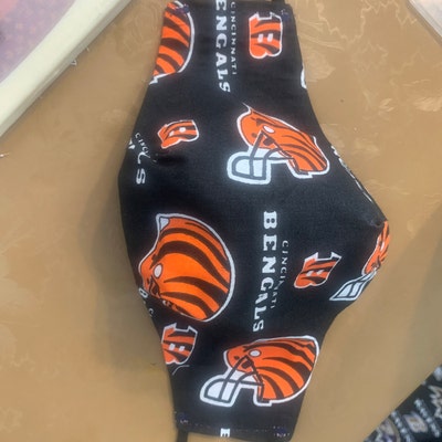NFL Cincinnati Bengals Cotton Fabric by the Yard 6229 D - Etsy