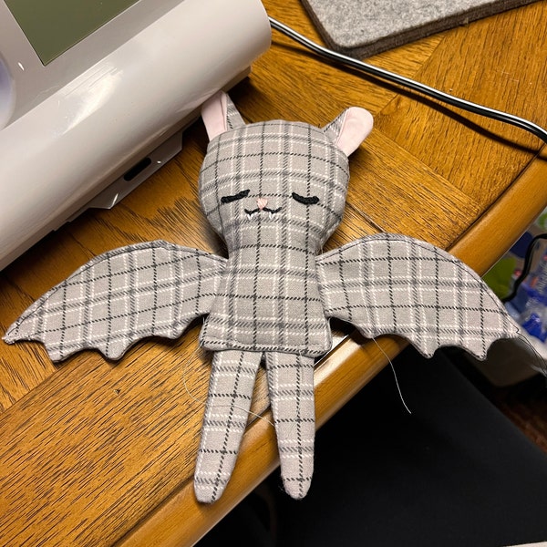 Bat Sewing Pattern 8" Tall (20cm) - Etsy