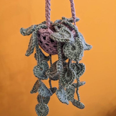Crochet Car Plant Pothos PATTERN ONLY Pamelambie Tiktok - Etsy