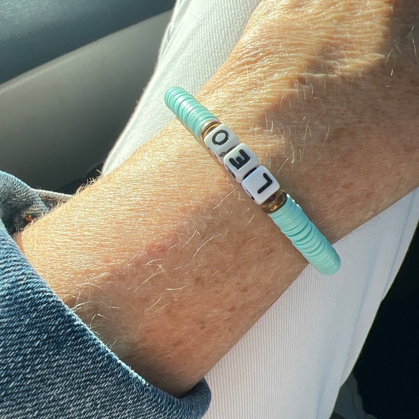 Personalized Name Bracelet | Custom Friendship Bracelet - Etsy