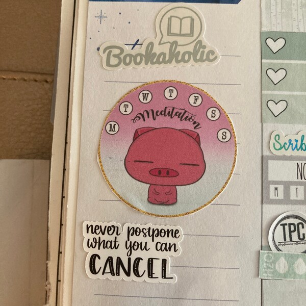 Printable No Junk Food Challenge Stickers, Fitness Stickers, Diet ...