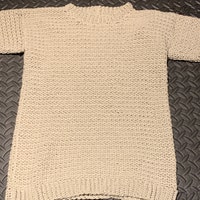 Easy Crochet Pullover Weekend Snuggle Sweater Cosy Slouchy Winter ...