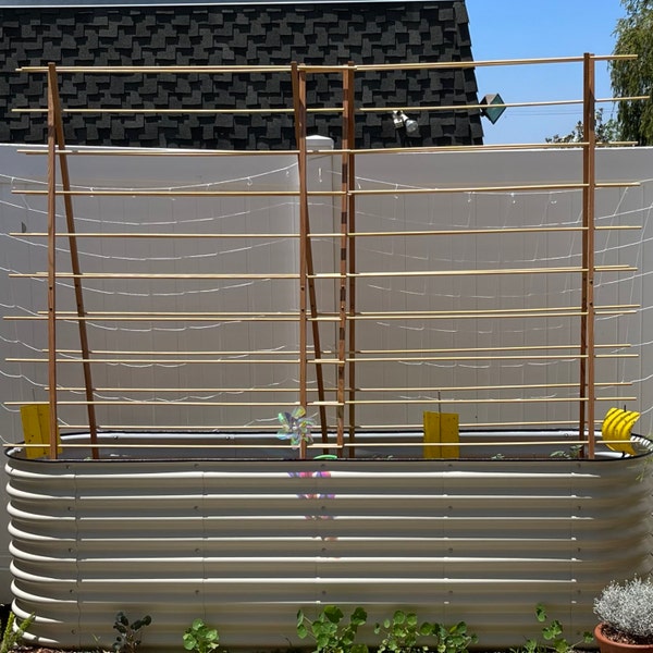 Hardwood Trellis - A Frame, 4ft and 6ft Plant Playground, Fun for ...