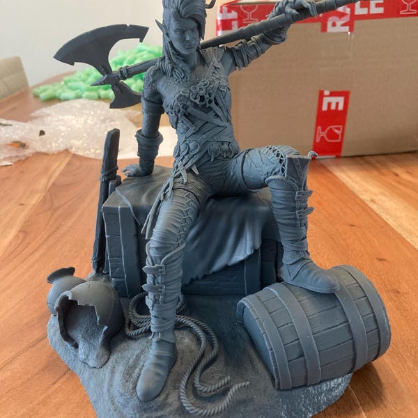 Chibi Heimerdinger Statue 3D Printed | Gift for Gamer | Resin Figure ...