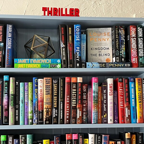 Book Trope Sign, Book Genre Sign, Shelf Sign, Shelf Decor, Bookish ...