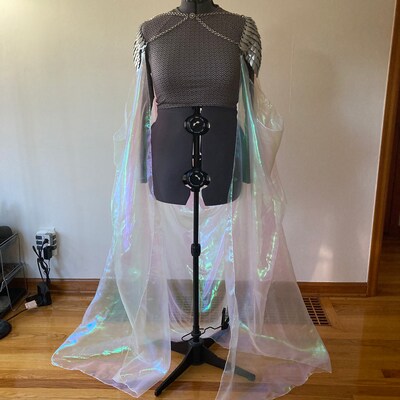 TUTORIAL How to Make Scale Mail Cape - Etsy