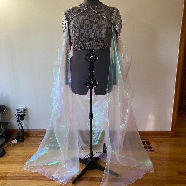 TUTORIAL How to Make Scale Mail Cape - Etsy