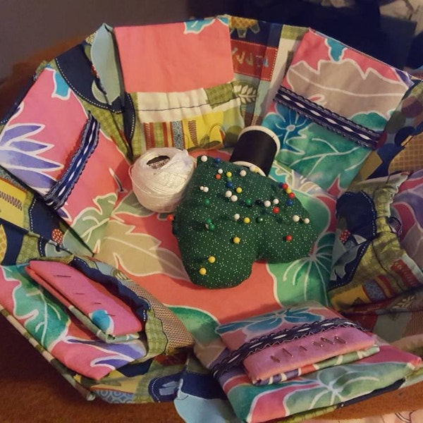 Hexagonal Sewing Box PDF Tutorial - Tialys Cartonnage - Etsy