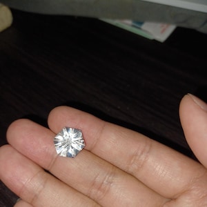 Quality Lab Created London Blue Topaz Triangle Shape 12X12X8.40MM Step ...